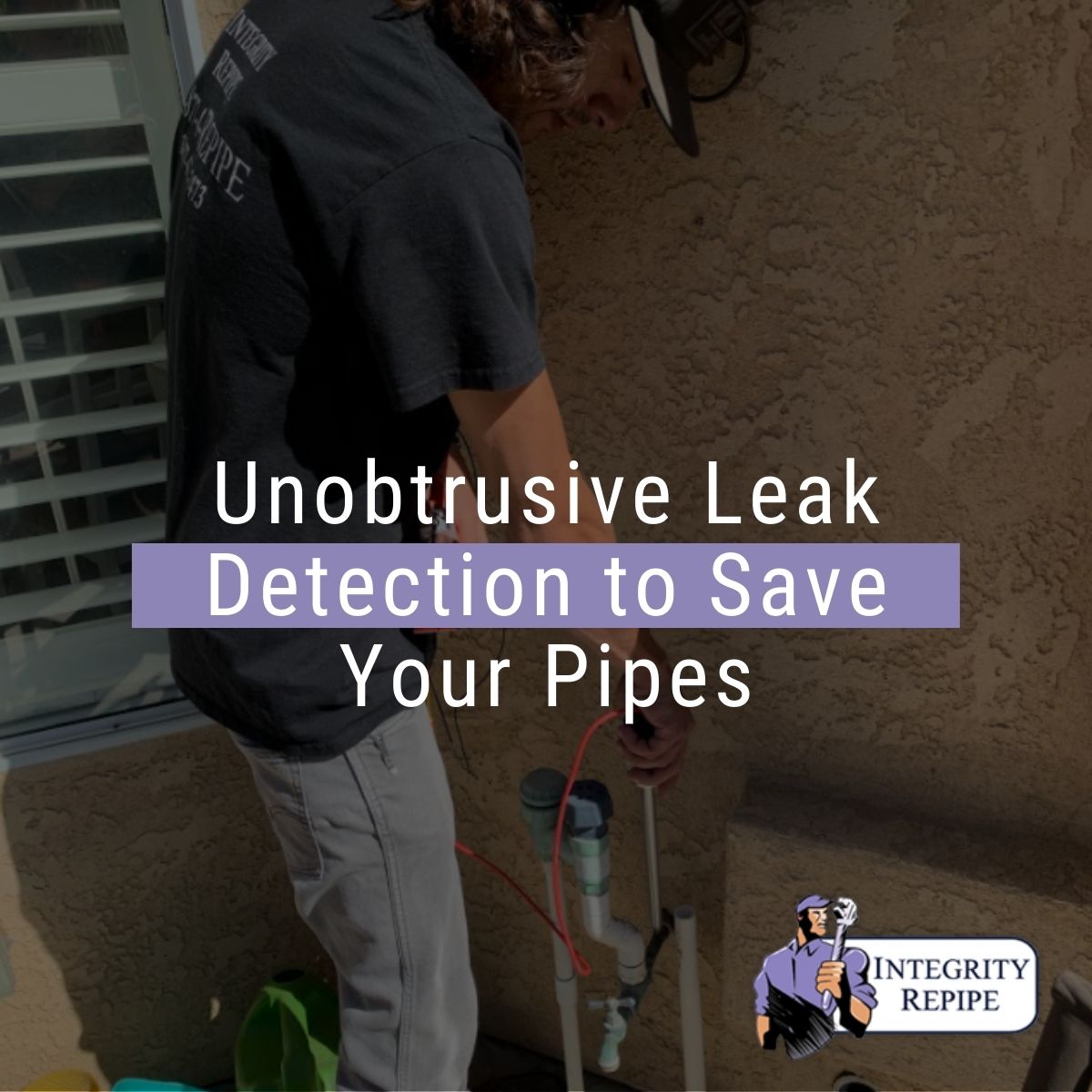 An Unobtrusive Leak Detection Approach to Save Your Pipes
